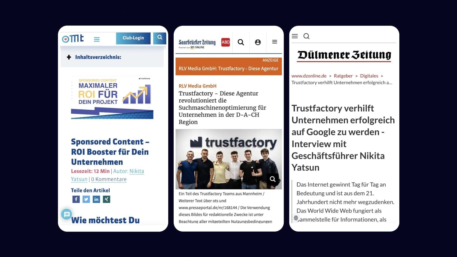 Pressemitteilungen & News - trustfactory.de